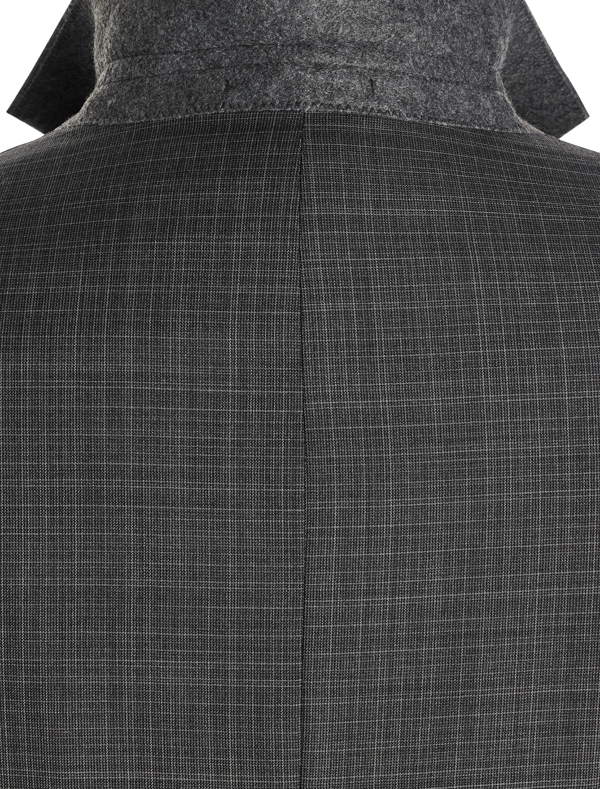Micro Grid Suit Jacket - DXL